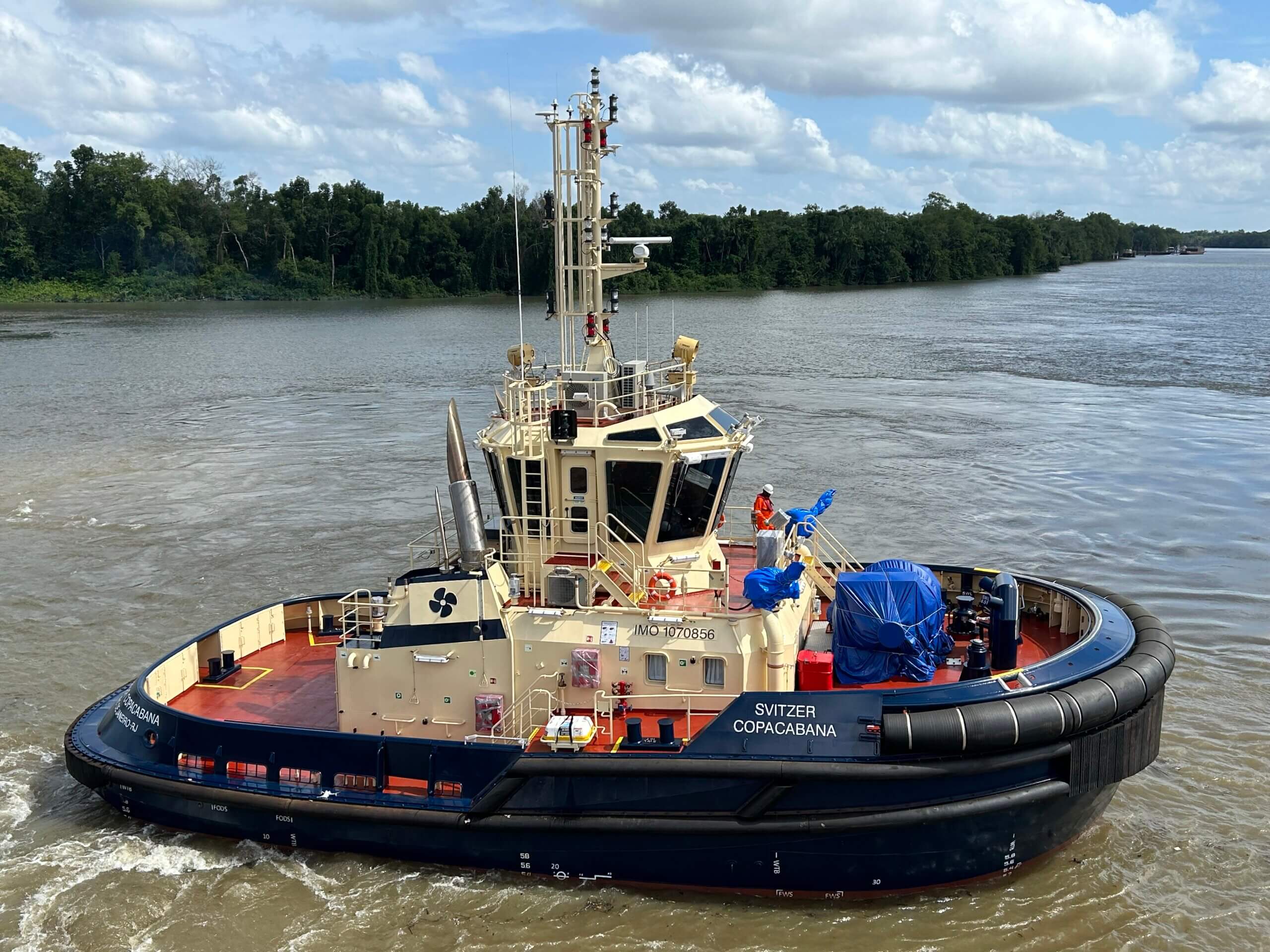 New tug Svitzer Copacabana strengthens operations in Brazil - Svitzer
